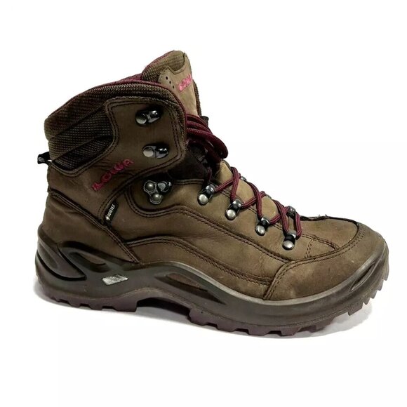 Lowa | Shoes | Lowa Womens Renegade Gtx Mid Waterproof Boot Brown Size ...